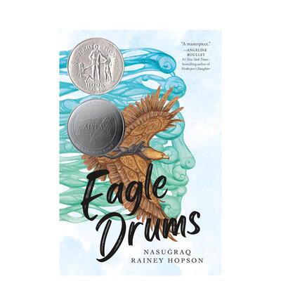 【预售】鹰之鼓Eagle Drums【2024纽伯瑞银奖】英文进口原版儿童图书青少年读物9-12岁M. T. Anderson   Junyi Wu