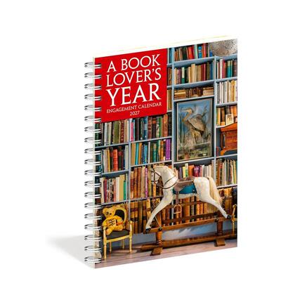 【预售】爱书人 2027年计划日历 A Book Lover's Year Engagement Calendar 2027 英文进口原版日历文创周边Workman Calendars外文