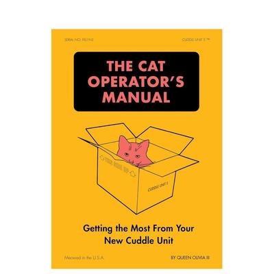 【预售】猫咪操作手册 Cat Operator's Manual原版进口英文生活图书Queen Olivia III外文正版