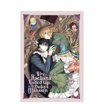 【现货】公爵的契约未婚妻 卷8 Why Raeliana Ended Up at the Duke's Mansion 穿越奇幻悬疑恋爱漫画 英文进口原版外文图书Yen P