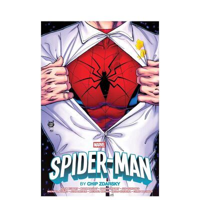 【预售】蜘蛛侠合集 by Chip Zdarsky（新印刷） Spider-Man By Chip Zdarsky Omnibus Adam Kubert Cover 英文漫画进口原版外文图