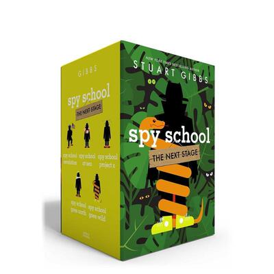 【预售】间谍学校：下一阶段（盒装套装） Spy School the Next Stage (Boxed Set) 英文进口原版青少年读物儿童图书籍STUART GIB