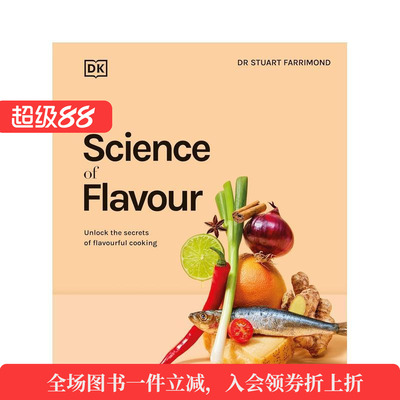 【预售】风味科学The Science of Flavour 英文进口原版生活餐饮美食图书Dr Stuart Farrimond外文