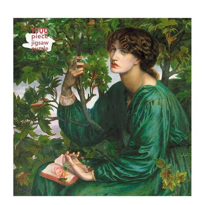 【现货】拼图1000片 但丁·加布里埃尔·罗塞蒂:白日梦 Dante Gabriel Rossetti:The Day Dream 原版Flame Tree火焰树拼图书艺术