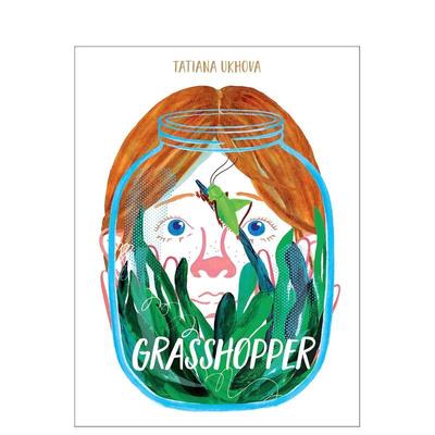 【现货】蚱蜢Grasshopper 英文进口原版儿童绘本图书 7-10岁 Greystone books 动物生态环保
