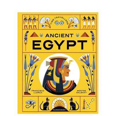 【预售】时空旅行者：古埃及 【Time Travellers】Ancient Egypt 英文进口原版儿童百科绘本图书 古文明 金字塔 吉萨狮身人面像Fr