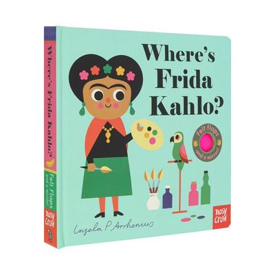 【现货】【毛毡翻翻书】弗里达·卡罗在哪呢？Where's Frida Kahlo? 【Felt Flaps】英文进口原版儿童趣味图书3-6岁Ingela P Arrh