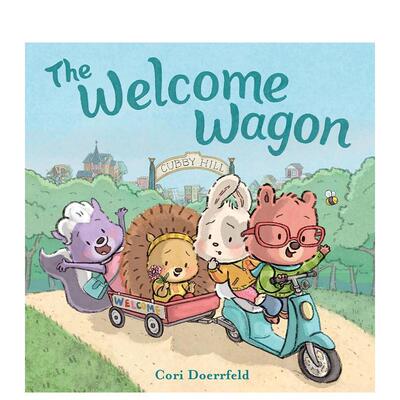 【预售】The Welcome Wagon: A Cubby Hill Tale ，欢迎车队：卡比山的故事 英文进口原版儿童漫画图书Cori Doerrfeld