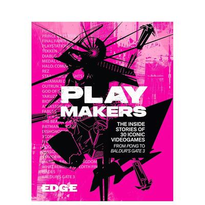 【预售】游戏制作人：30款经典电子游戏的幕后故事Playmakers The Making of  Influential Videogames英文进口原版数字媒体设计图