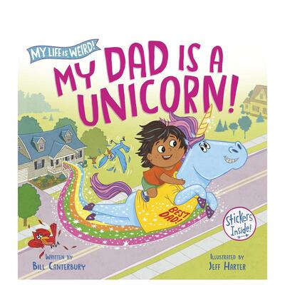 【现货】我爸爸是独角兽！ My Dad Is a Unicorn!英文进口原版儿童绘本图书Doubleday