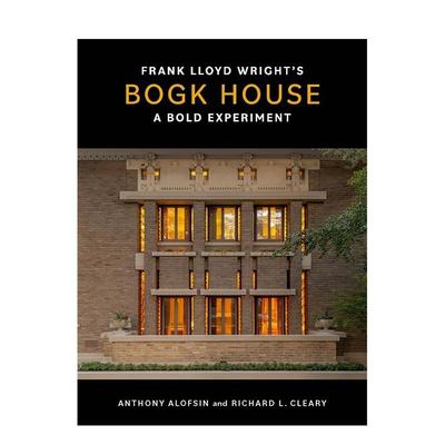 【预售】弗兰克·劳埃德·赖特的博格克住宅 Frank Lloyd Wright's Bogk House 英文进口原版建筑设计图书 建筑大师Anthony Alofs