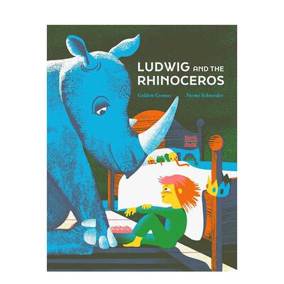 【预售】路德维希和犀牛Ludwig and the Rhinoceros英文进口原版图书儿童绘本Schneider  Noemi3-6岁