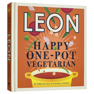 【预售】【Happy Leons】Leon Happy One-pot Vegetarian，快乐里昂一锅煮素食 英文原版图书进口正版 餐饮