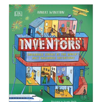 【预售】Inventors: Incredible stories of the world’s most ingenious inventions发明家：世界上最天才的发明背后的精彩故事