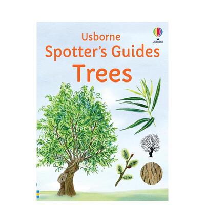 【预售】【自然观察者插图指南】树木 【Spotter's Guides】Trees 自然科普 英文进口原版儿童百科绘本图书3-6岁Sarah Russell外文