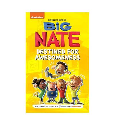 【预售】捣蛋王大内特：注定精彩 卷1（平装）Big Nate: Destined for Awesomeness【Big Nate】英文进口原版儿童漫画图书3-6岁Pe