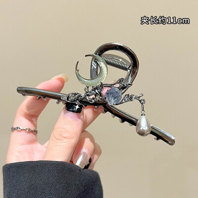 高级感头饰发夹女盘发ins蝴蝶结