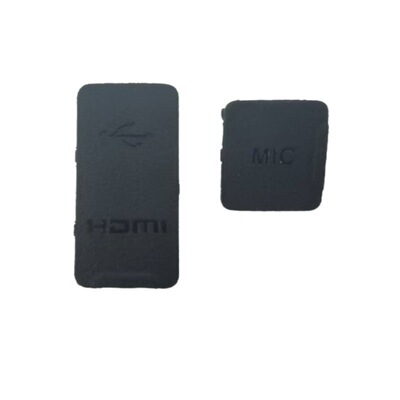 适用于尼康 Z50 一代 USB盖皮 接口胶皮 侧盖皮堵（一套2个）