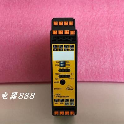 Bihl+Wiedemann BWU2173 AS-i安全继电器输出模块