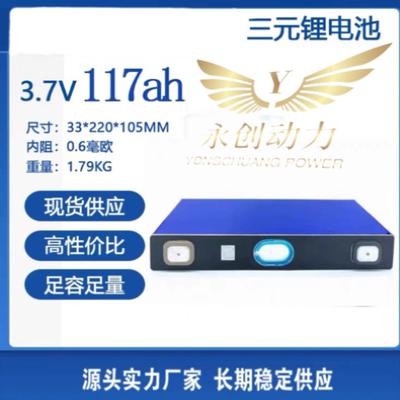 CATL3.7V116/117AH三轮车锂电池