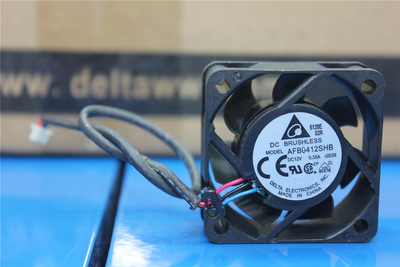 全新原装台达 AFB0412SHB 4015 12V0.35A 大风量双滚珠测速风扇