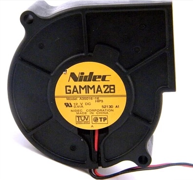 NIDEC GAMMA28 A35016-16 7530 12V 0.41A 鼓风涡轮风扇