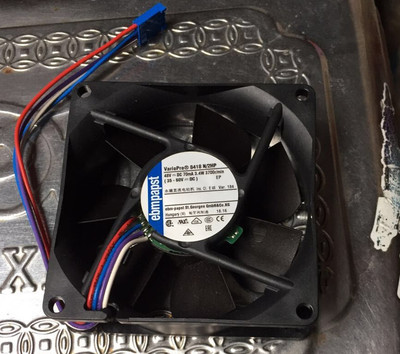 德国ebmpapst VarioPro 8418 N/2HP 48V 70mA 3.4W 4线交换机风扇