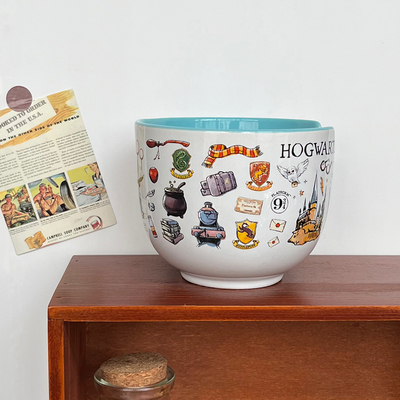 哈利波特霍格沃茨魔法学院汤碗