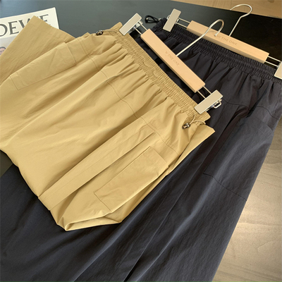 工装裙裤清凉透气A字伞裙休闲裤