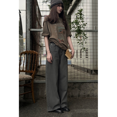 JMWOMEN工艺牛仔裤2026春