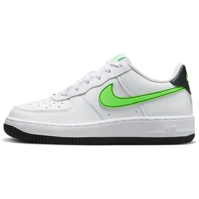 Nike Air Force舒适百搭 防滑耐磨 低帮 板鞋 GS 白绿 FV5948-106