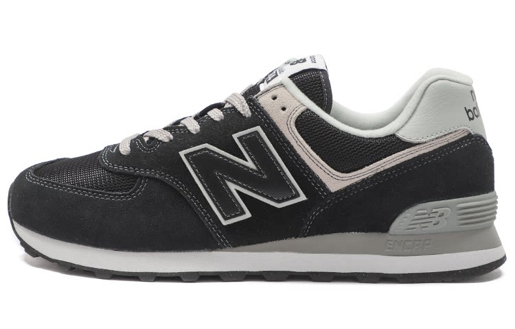 New Balance NB 574 复古 轻便 低帮 跑步鞋 男女同款 ML574EVB
