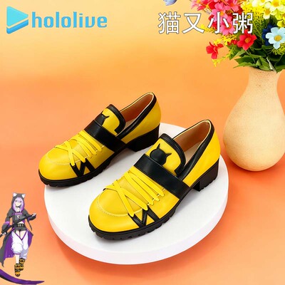Hololive虚拟主播 猫又小粥cosplay鞋少女萝莉动漫漫展游戏演出鞋