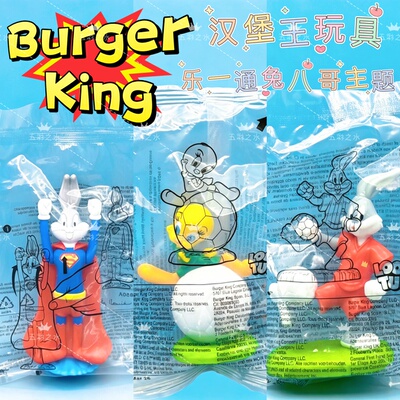 正版Burger King中古玩具收藏华纳乐一通兔八哥翠迪主题周边摆件