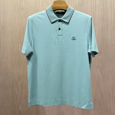 新款Satchi沙驰正品春夏休闲商务搭翻领短袖T恤3色88PBA3302016