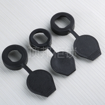 顶邦柜锁 MS705三角锁防水盖 816锁防水盖 ABS尼龙材质黑色防水盖