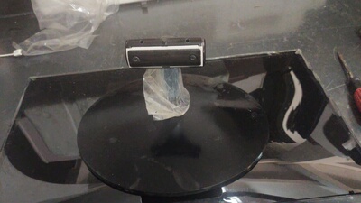 三星LS24D390 S24D390HL底座 支架 座子 原装拆机显示器支撑