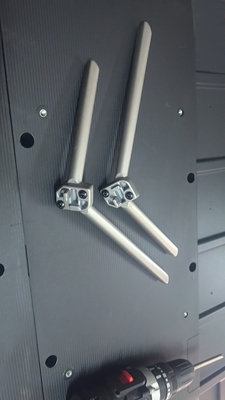 松下TH-65HX600C 海信HZ65A59E 底座支架拆机件 铝合金 带螺丝