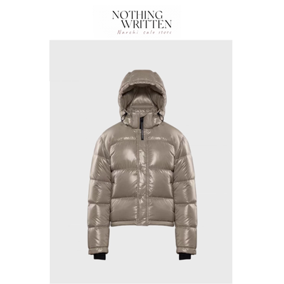 【现货】Nothing Written Narchi羽绒服泡沫哑光四格保暖鹅绒外套