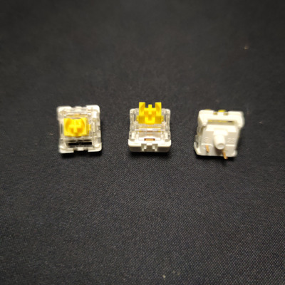 热插拔适用黄轴轴体三脚轴