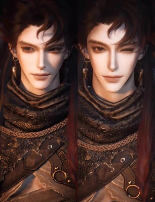 发2 拾岁 小狗wink 狗好 燕云十六声捏脸男 端游手游通用