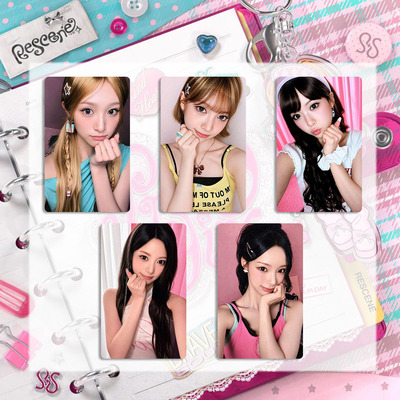 RESCENE咖妹专辑周边小卡 Pretty Girl打歌卡特典卡