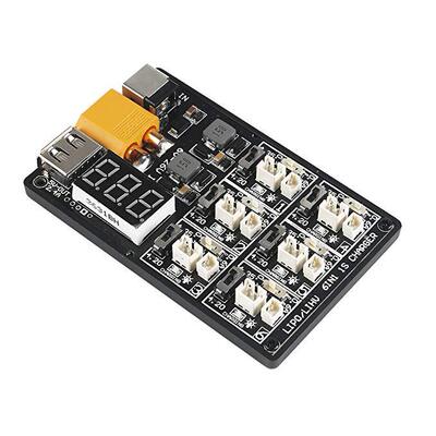 6IN1-1S Charger Lipo LiHV充电器板xt60 12A3V电池充电器适配器