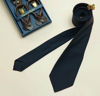 百搭藏蓝色领带宝藏Tailors推荐