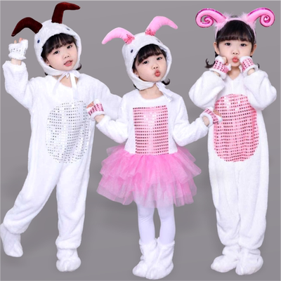 六一儿童小羊演出服狼来了