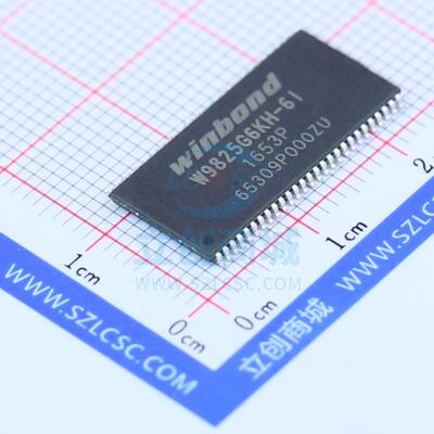同步动态随机存取内存(SDRAM) W9825G6KH-6I TSOP-54 WINBOND(华