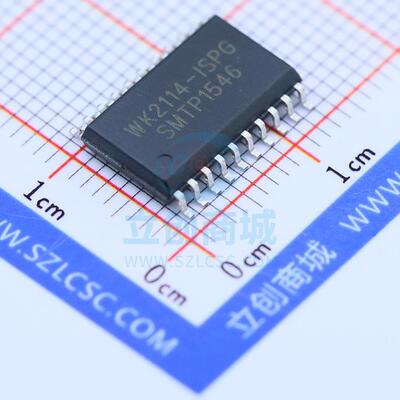 总线转UART WK2114-ISPG SOP-20_300mil 成都为开