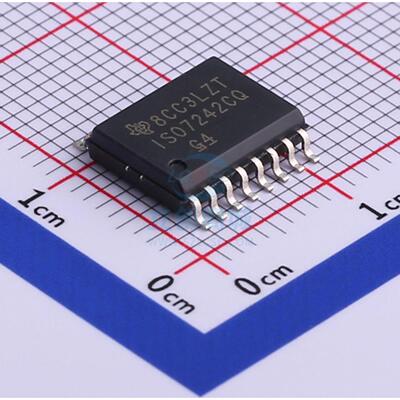 数字隔离器 ISO7242CQDWRQ1 SOIC-16 TI 全新原装进口