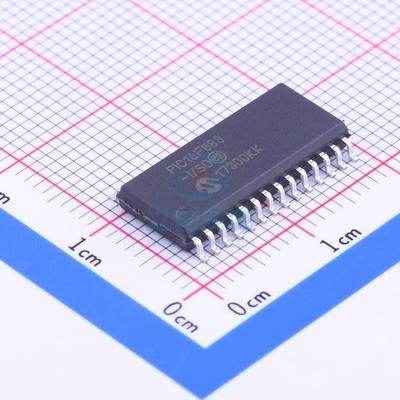 单片机(MCU/MPU/SOC) PIC16F883-I/SO SOIC-28_300mil MIC 全新原