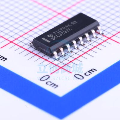 RS232芯片 SN65C3232ED SOIC-16_150mil TI 全新原装进口